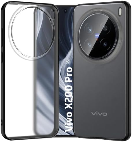 Spazy Case® Vivo X200 Pro 5G Back Cover | Protective Soft Transparent ...
