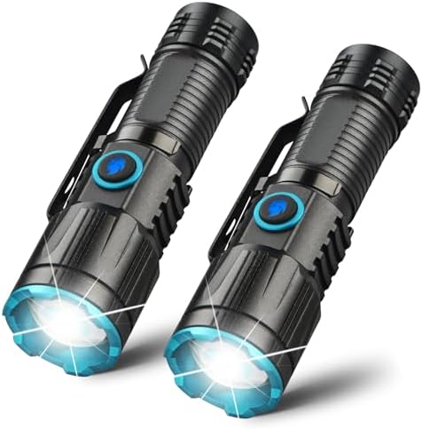 ULTRAFIRE Keychain Flashlight, 1000 High Lumens Pocket Flashlight with ...