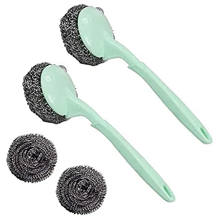 Nextday`s Stainless Steel Kitchen Cleaning Handy Scorer with Handle ...