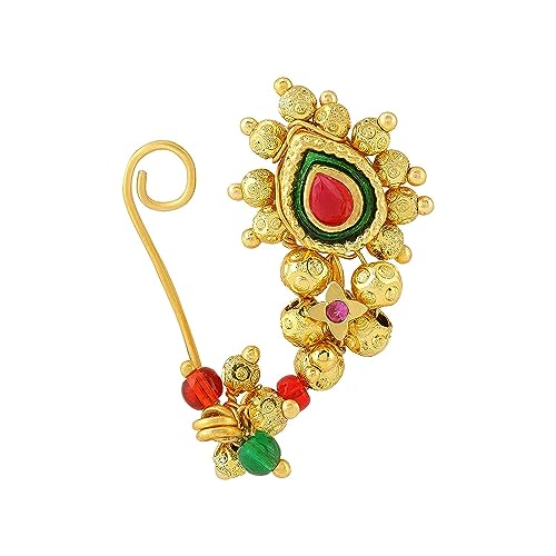 PARNA Maharashtrian Traditional Jewellery Set Gold Kolhapuri Saaj ...