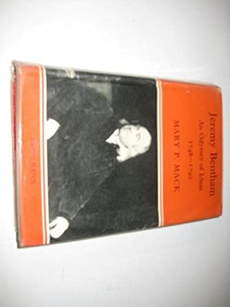 Jeremy Bentham - An Oddyssey of Ideas, 1748-1792. Heinemann. 1962 ...