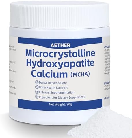 Amazon.com: Microcrystalline Hydroxyapatite (MCHA) Powder, Non-Nano ...