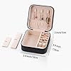 Amazon.com: Small Travel Jewelry Case, To Go Portable Jewelry Box ...