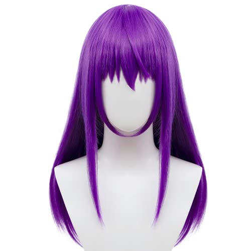 Amazon.com : Doujima Mayumi cosplay Purple wig Bishounen Tanteidan ...