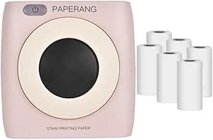 Amazon.com: PAPERANG P2 304DPI Bluetooth Thermal Paper Portable Mini ...