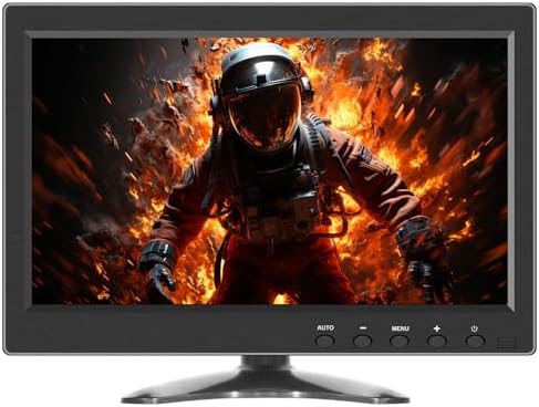 Amazon.com: Portable Monitor 10.1 Inch HD 1366x768 Small HDMI Monitor ...