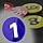 Self-Adhesive Acrylic Number Tag Acrylic Round Number Tags for Locker ...