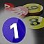 Self-Adhesive Acrylic Number Tag Acrylic Round Number Tags for Locker ...