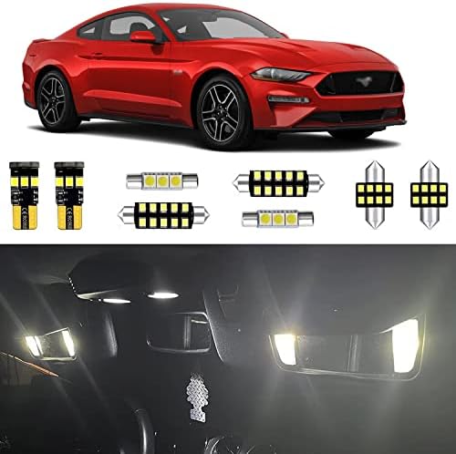 Amazon.com: HUOKEDS 8pcs Interior LED Lights Replacement for 2015 2016 ...