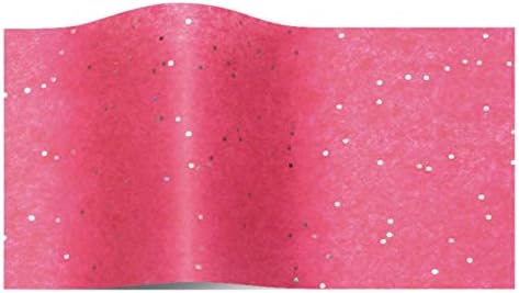 Eurowrap Pink Glitter Tissue Paper - 6 Sheets : Amazon.co.uk: Home ...