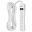 Amazon.com: DEWENWILS 6-Outlet Power Strip Surge Protector, 15FT Long ...