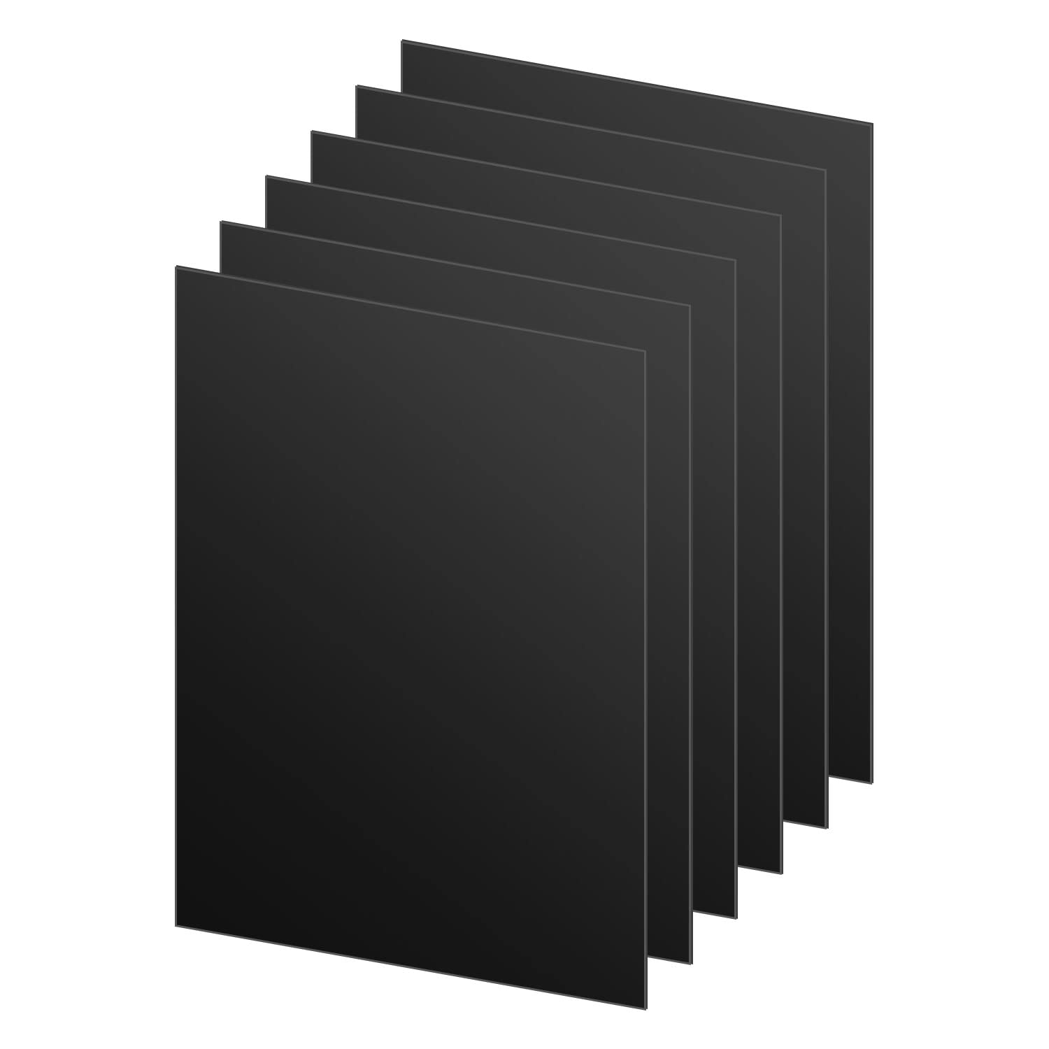 Black Transparent Plastic Sheets