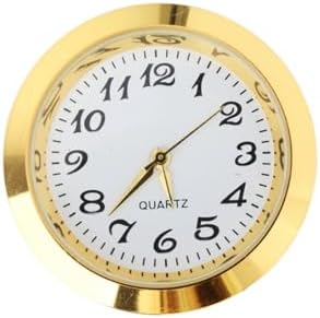 Amazon.com: HILLHOME Mini Clock Insert 1-1/2 Inch (37 mm) Round Quartz ...