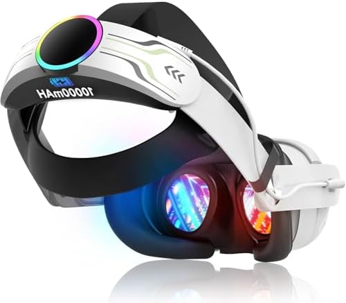 Amazon.com: RGB Head Strap for Oculus/Meta Quest 3/3s Head Strap with ...