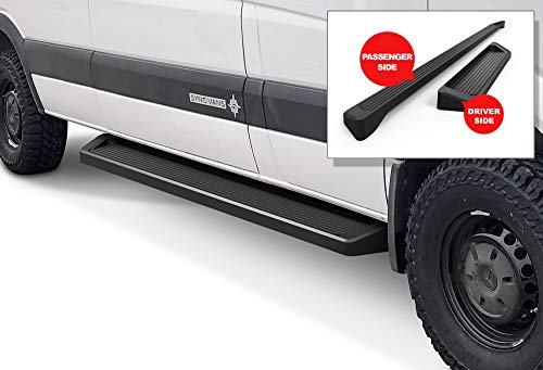 APS iBoard Third Generation Black Aluminum Running Boards Side Step for ...