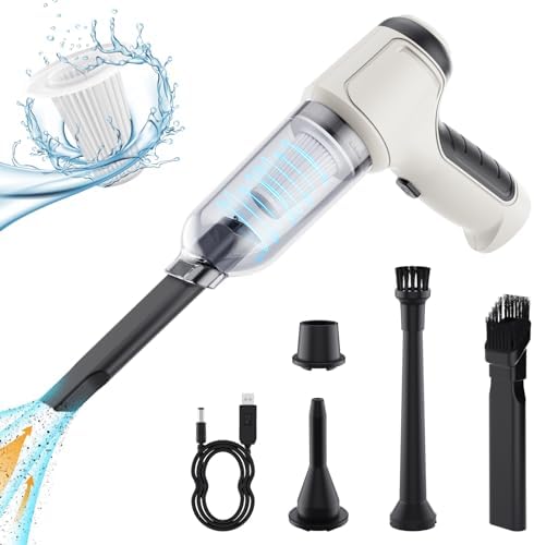 Handheld Vacuum Cleaner Cordless, 9000PA 120W Powerful Car Vacuum ...