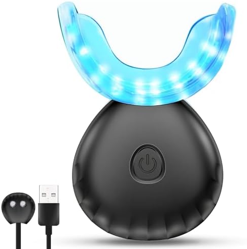 Amazon.com: Teeth Whitening Light,10X More Powerful Blue Led Light ...