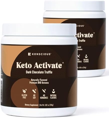 Amazon.com: Dark Chocolate Truffle Exogenous Ketones Drink - 2 Pack ...