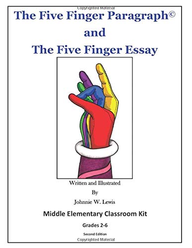 Amazon.com: The Five Finger Paragraph: Middle Elementary, Classroom Kit ...