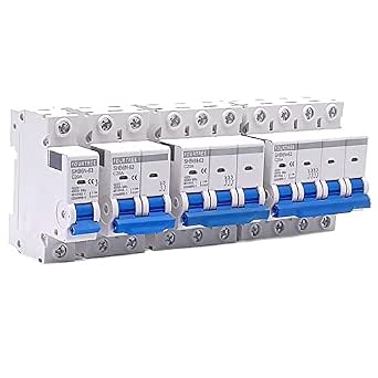 1Pcs 3 4 Pole Din Rail Mini Circuit Breaker Household Air Switch ...