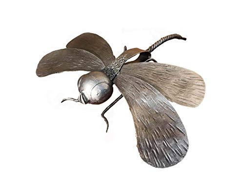 Amazon.com: Hand forged dragonfly, metal insects, metal dragonfly ...