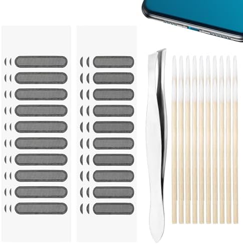 Amazon.com: 120Pcs Phone Speaker Cover Phone Speaker Dustproof Stickers ...