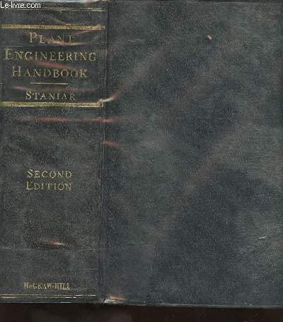 Plant Engineering Handbook - Prepared By A Staff Of Specialists ...