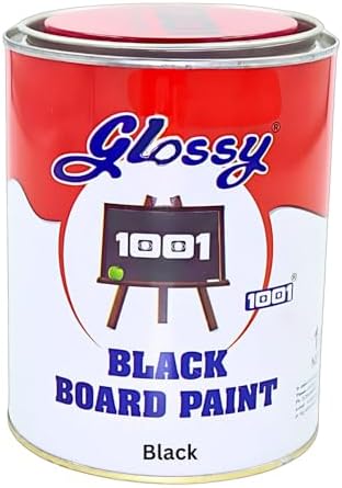 1001 Chalk Board/Black Board Paint | Dead Matt Finish | Ideal For ...