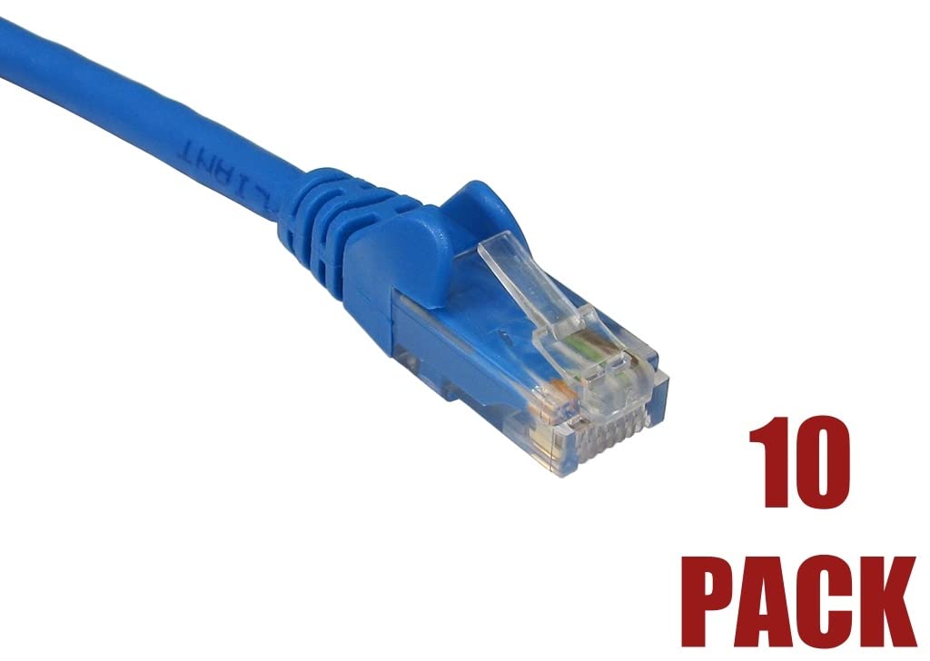 World of Data 0.5m BLUE CAT6 Network Cable – Ethernet – LAN – Patch ...