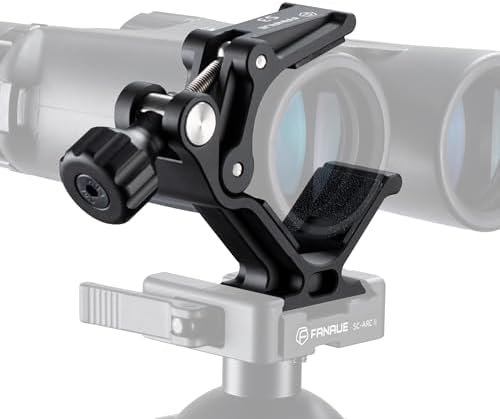 Amazon.com : FANAUE S3 Binocular Tripod Mount Adapter with 1/4" & 3/8 ...