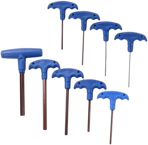 T-Handle Hex Tool Kit, 4mm, 5mm, 6mm Allen Key Wrench Set for Home ...