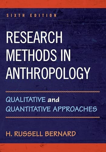 Amazon.com: Research Methods in Anthropology: Qualitative and ...