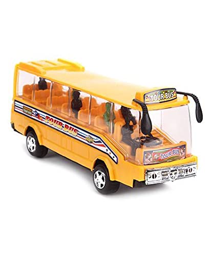 House Crafts Die Cast Bus Vehicles Small Model World Tour Bus Toy, 3 ...