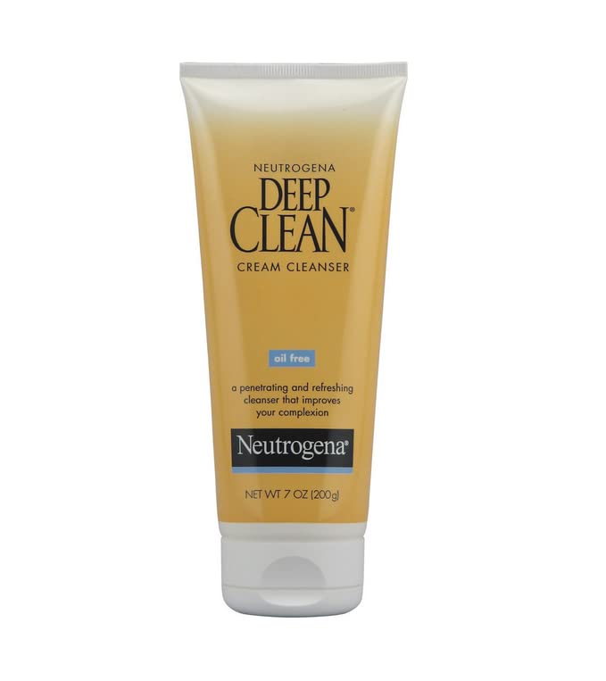 Amazon.com: Neutrogena Deep Clean Cream Cleanser 7 oz (Pack of 12 ...