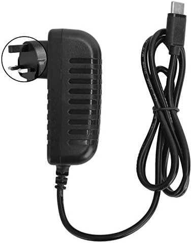 Raspberry Pi 4 USB-C Power Supply UK Plug (Black): Amazon.co.uk ...