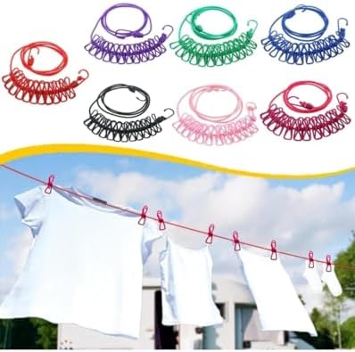 Trustware Rope Wire for Cloth Drying & Hanging Clothes-Clothesline for ...