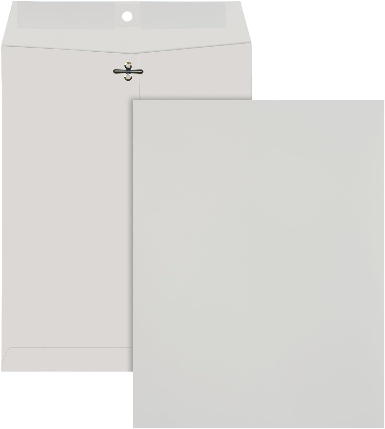 Amazon.com : Quality Park, Clasp Envelopes, Gummed, Executive Gray ...