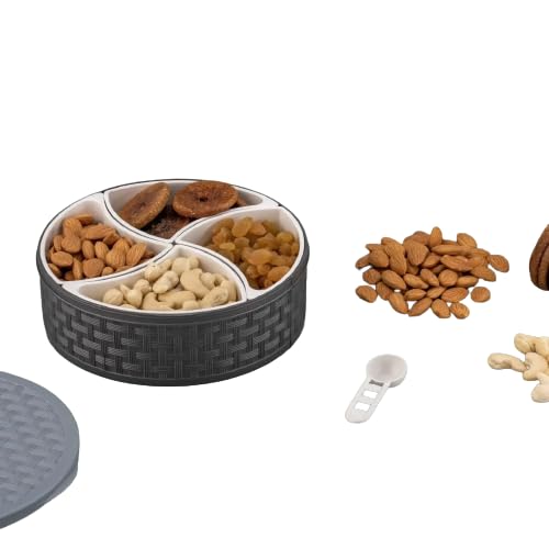 Buy Matuki dry fruit box, 4 Sections- dry fruits box,dry fruit ...