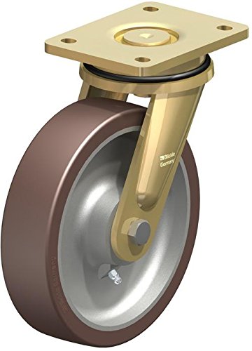 Blickle LS-GB 200K Swivel Caster, 7.87" Wheel Diameter, 2200 lb. Load ...