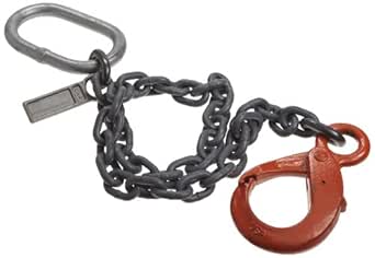 Mazzella SOL Welded Alloy Chain Sling, Fixed-Leg, Grade 100, 16' Length ...