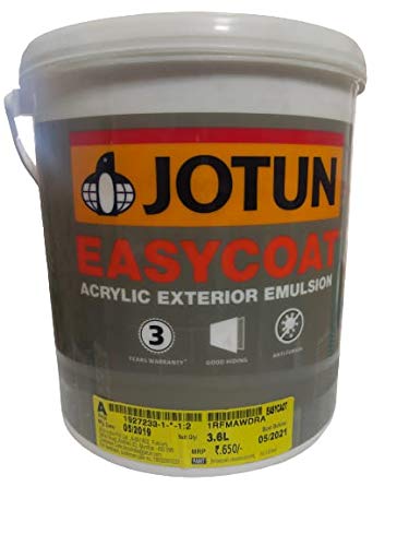 Jotun Easy Coat Acrylic Exterior emulusion 3.6L : Amazon.in: Home ...