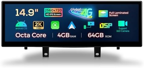 Amazon.com: XTRONS 14.9 Inch Android 14 Car Stereo for BMW X5 F15 X6 ...