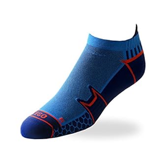 Buy TEGO Unisex Nylon EA Drill Training Socks (Blue Orange Grey Green ...