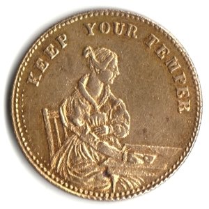 Rare 1862 U.K. Great Britain England Whist Card Game Marker / Counter ...