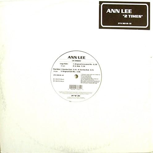 Ann Lee / 2 Times: Amazon.ca: Music