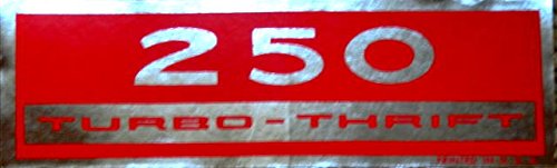 2pc SET Of CHEVROLET 409 hp Horsepower VALVE COVER DECALS - STICKER: GM ...