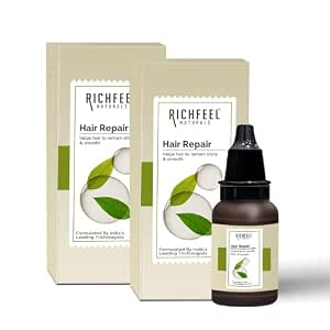 Buy Richfeel Hair Repair Serum for Women & Men|All Hair Types for Frizz ...