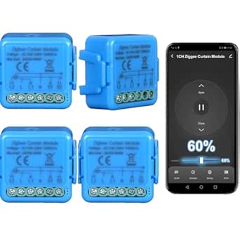 Zigbee Roller Shutter Switch for Electric Roller Shutters, Works ...