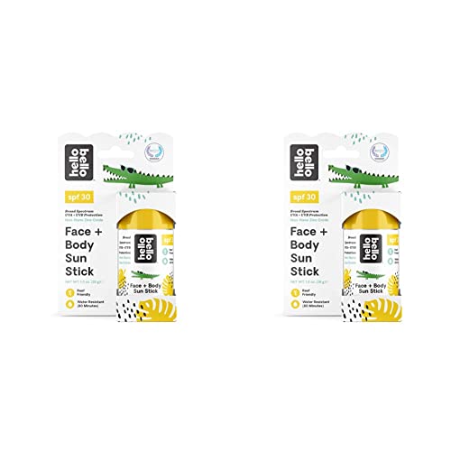 Hello Bello Mineral SPF 30 Sunscreen Stick I Broad Spectrum UVA/UVB ...