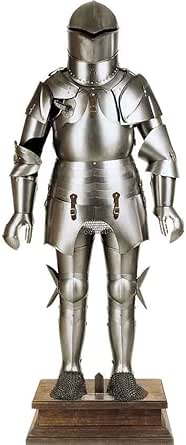 Amazon.com: Ulrich IX Jousting Full Suit of Armor LARP Combat Body ...